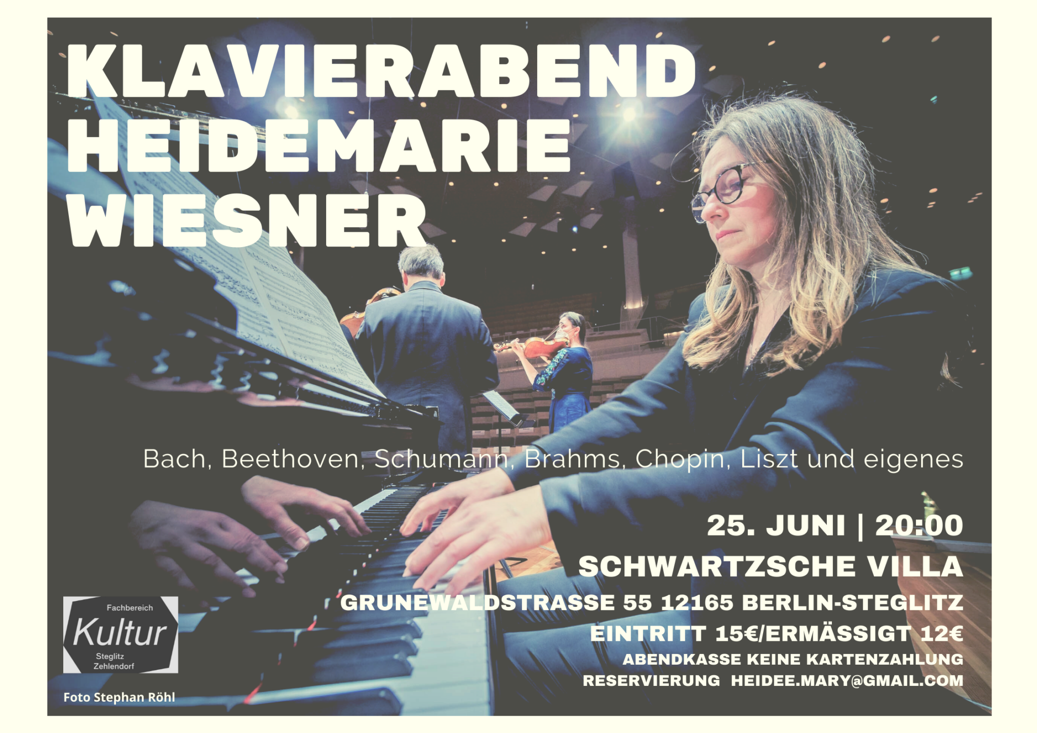 Heidemarie Wiesner – Konzertpianistin